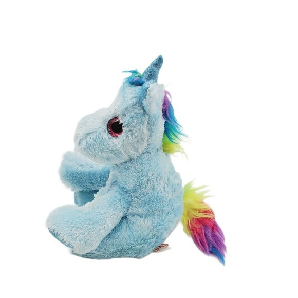 Winkeez | Toys | Winkeez Blue Unicorn Mini Plush Stuffed Animal Rainbow ...